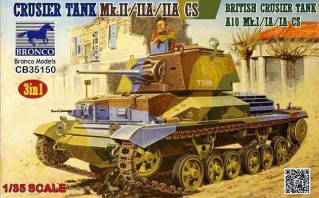 Військова техніка: 1:35 British Cruiser Tank A10 Mk I/IA/IA CS Cruiser Tank Mk. II, IIA IIA CS ...