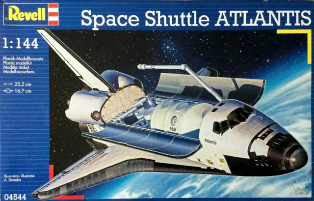 Авіація: 1:144 Space Shuttle Atlantis. Revell 04544